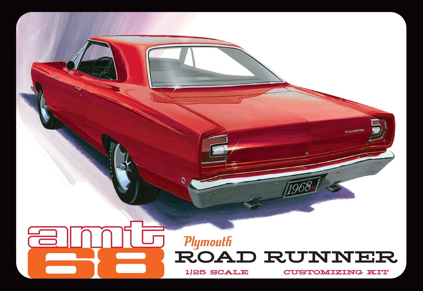AMT 1968 PLYMOUTH ROAD RUNNER CUSTOMIZING KIT 1:25 SCALE MODEL KIT ...