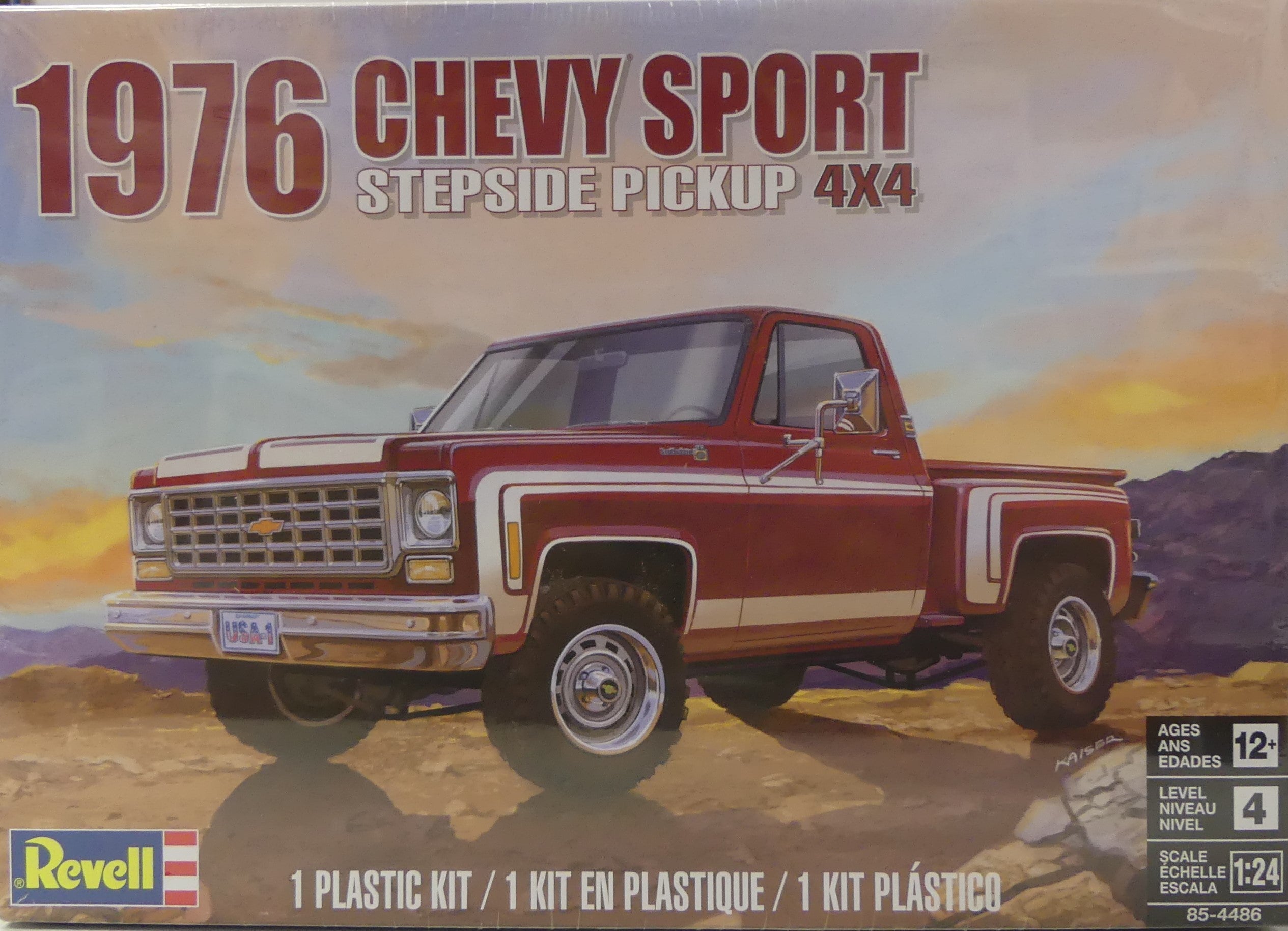 Revell 1/24 '76 Chevy Sport Truck – Railway City Hobbies